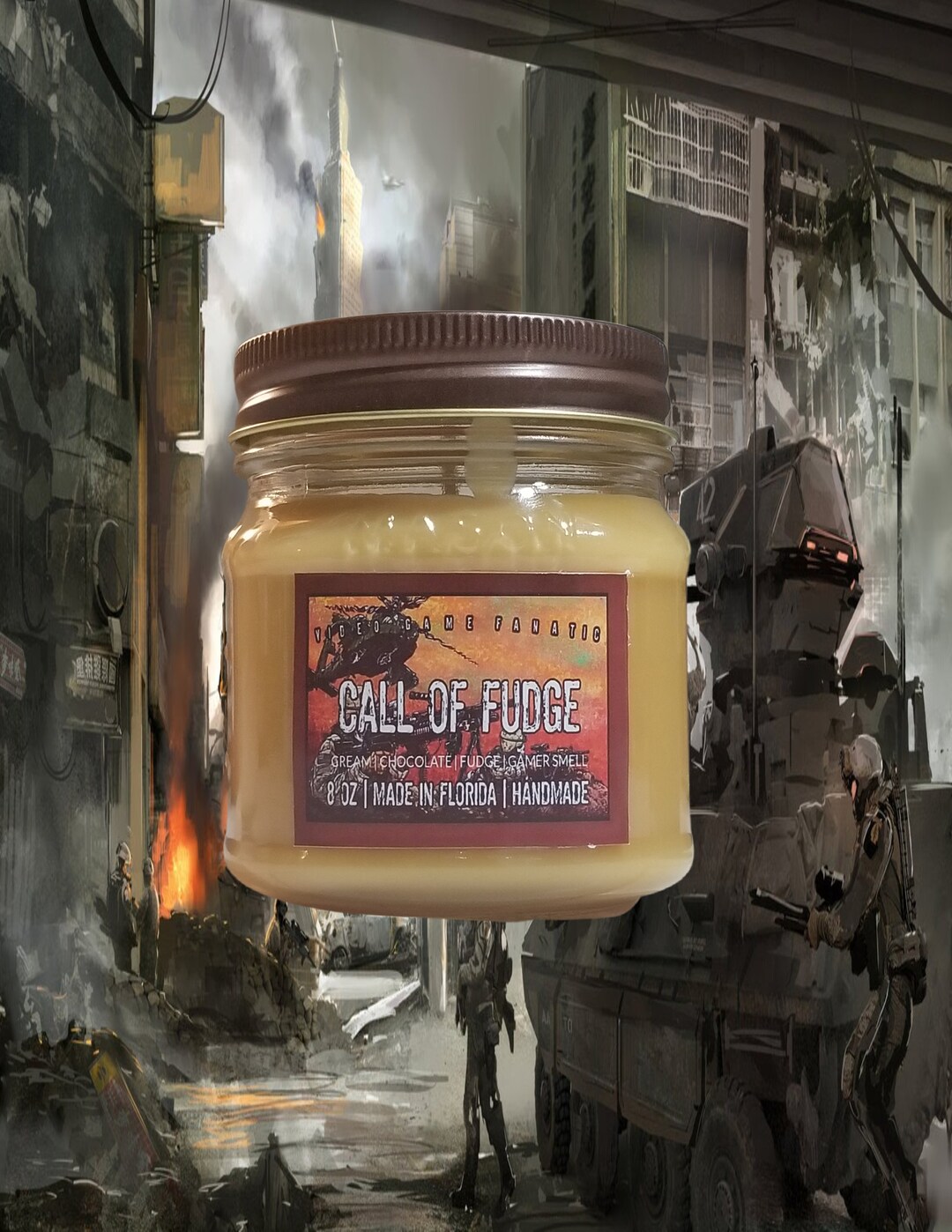 Video Game Candle Mason Jar or Limited Edition TIN Non Toxic and Soy 8 ...