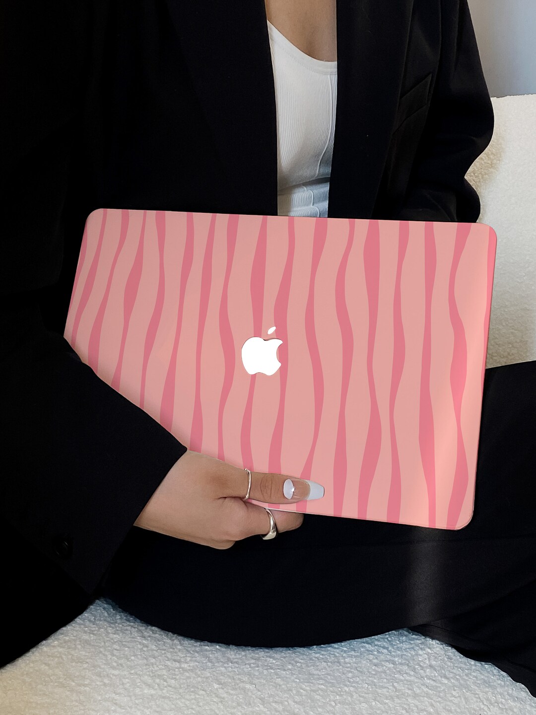 Pink Zebra Pattern Case for New MacBook Pro 14 Pro A2442 Pro 16 Inch ...