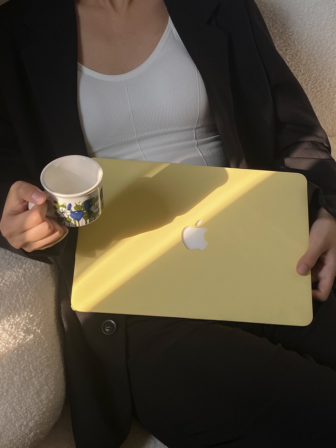 Brilliant Yellow Case for New MacBook Pro 14 Pro A2442 Pro 16 Inch 2022 ...