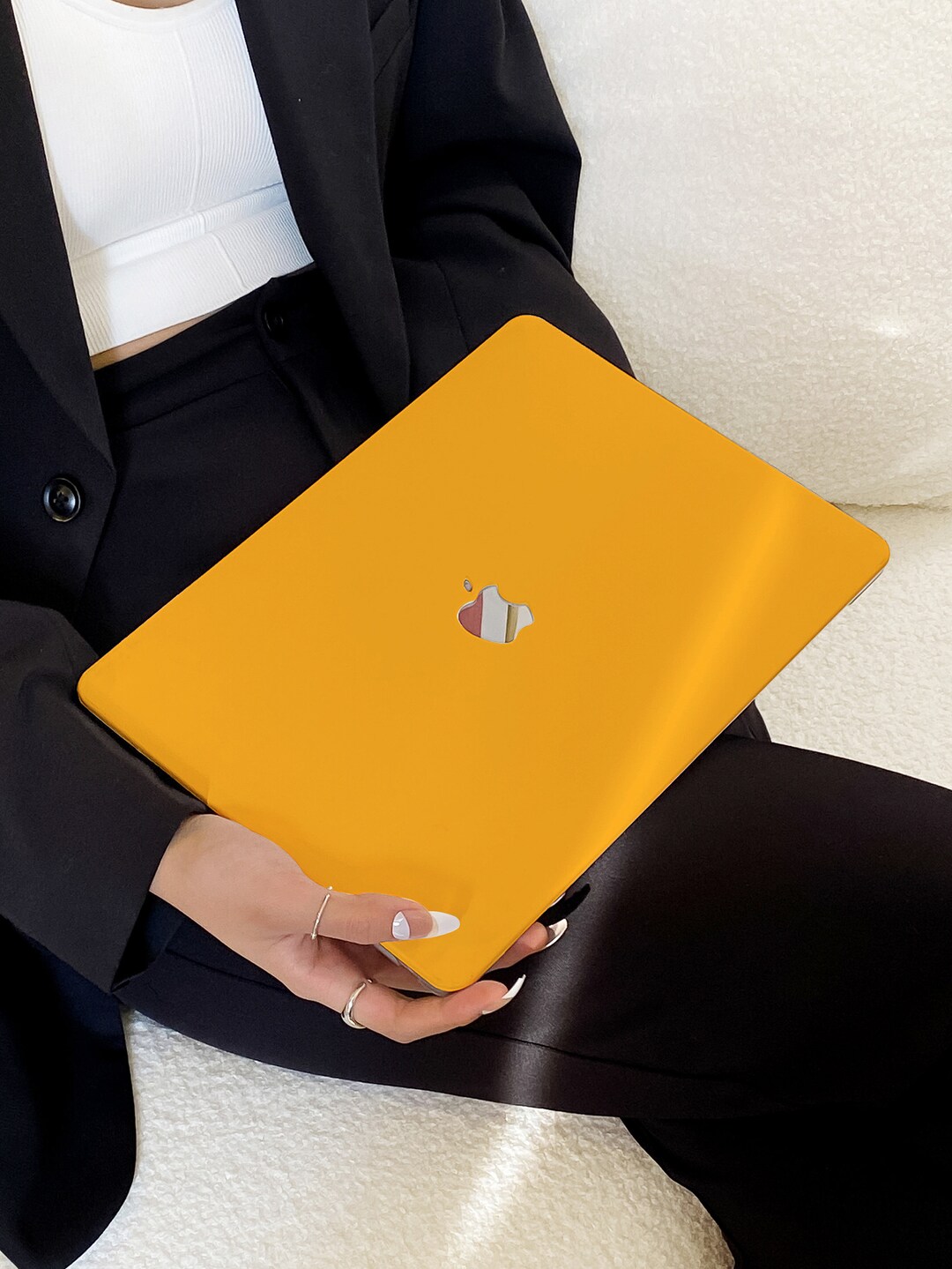 Bright Orange Case for New MacBook Pro 14 Pro A2442 Pro 16 Inch 2022 M2 ...