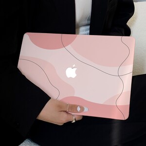 Peach Pink Gum Case for New MacBook Pro 14 Pro A2442 Pro 16 Inch 2022 ...