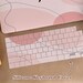 Peach Pink Gum Case for New MacBook Pro 14 Pro A2442 Pro 16 Inch 2022 ...