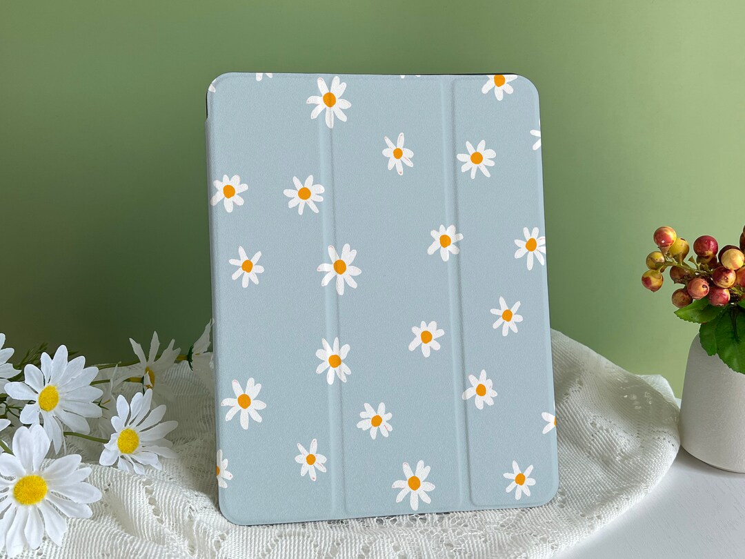 Daisy Painting iPad Air 4 Air 5 10.9 Case With Apple Pencil Holder Soft ...