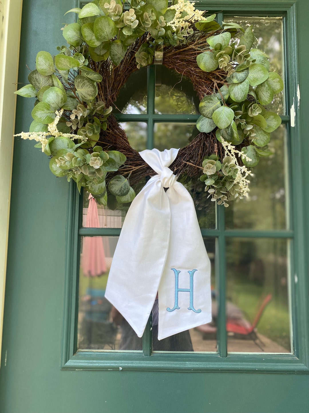 Poplar Wreath Sash Client Gift Wedding Birthday Gifts Front Door ...