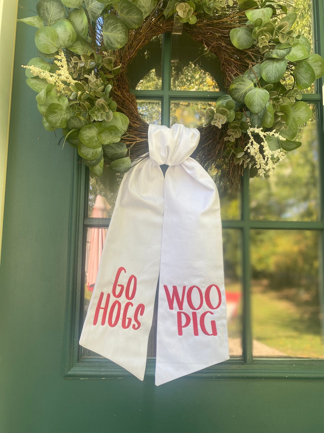 Customize Your Team Football Basketball Team Sash Football Sash Wreath ...