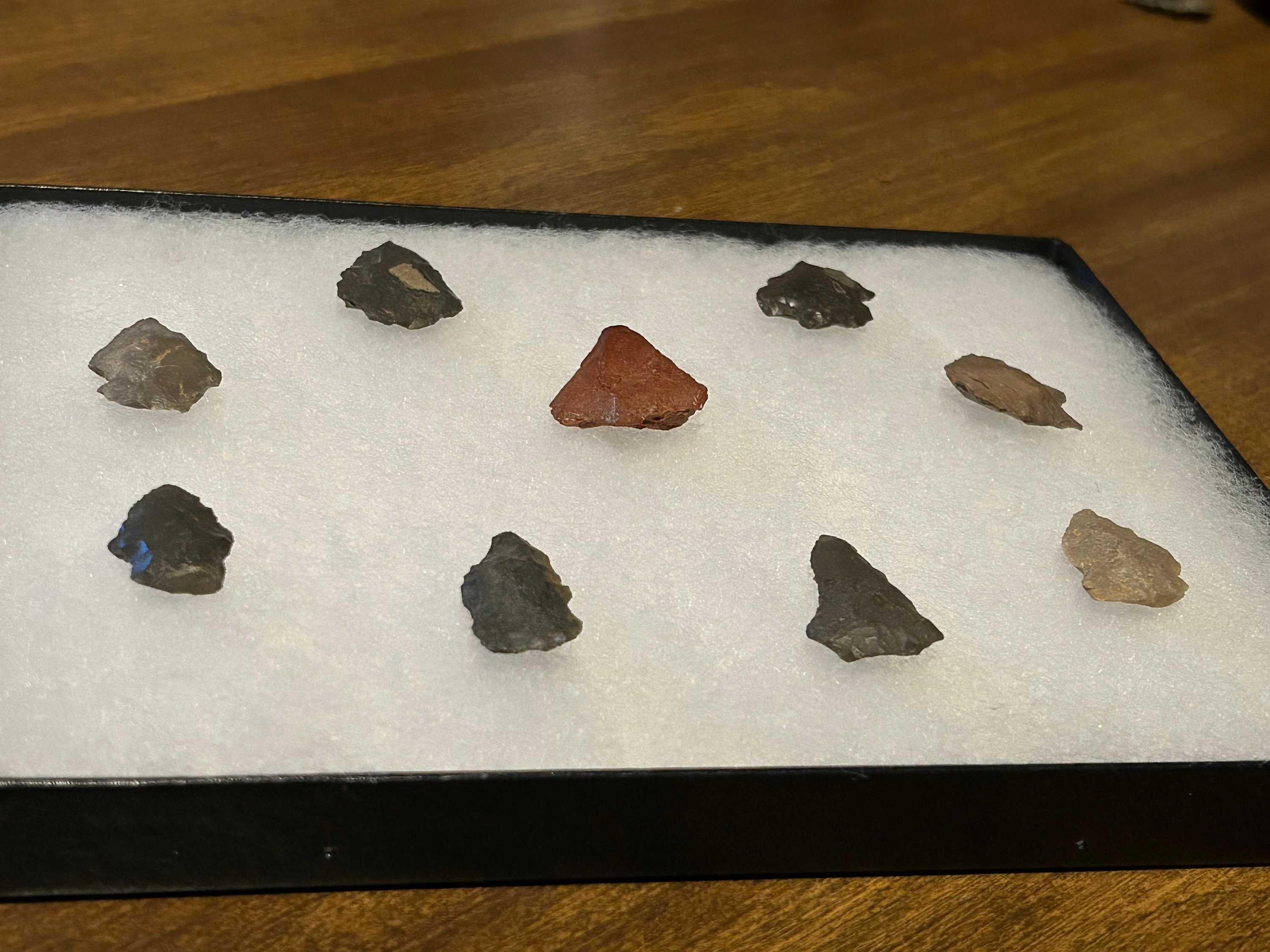 9 Kentucky Arrowheads W/case - Etsy
