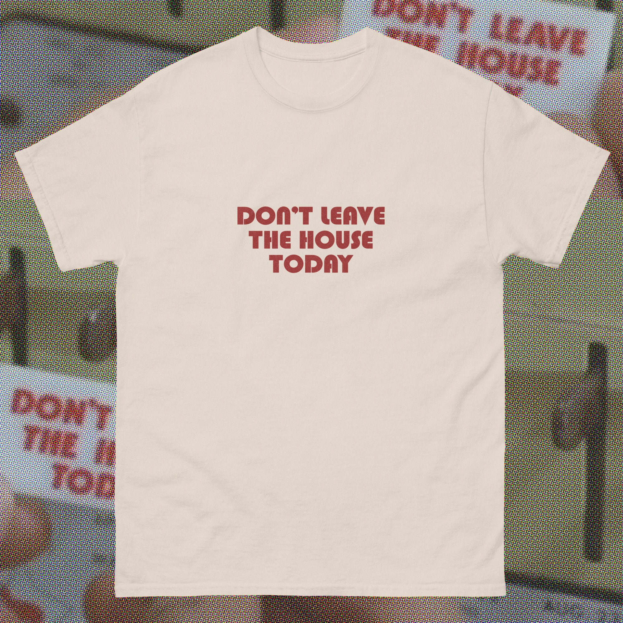 Pee Wee Herman Peewee Big Adventure Don't Leave the House Today Shirt ...