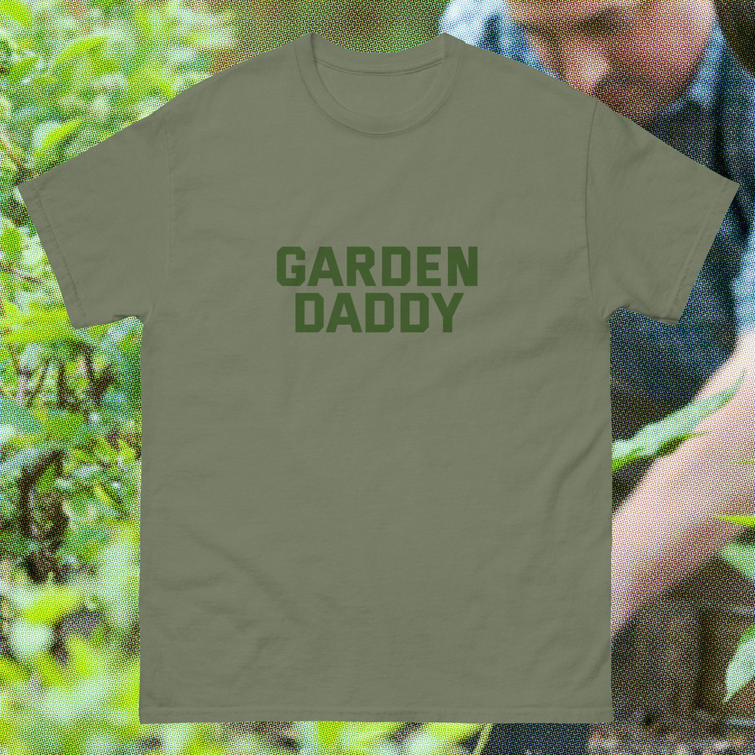 GARDEN DADDY - Lawn Daddy - Father's Day Father Dad Shirt Grass Mowing ...