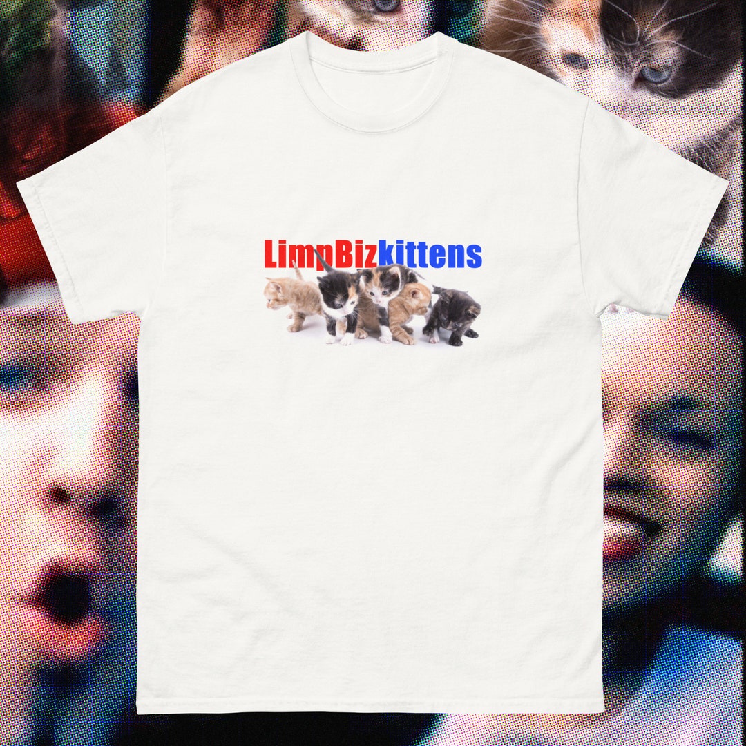 LIMP BIZKIT Band KITTENS Shirt Fred Durst Parody Kitty Cat Nu Metal ...