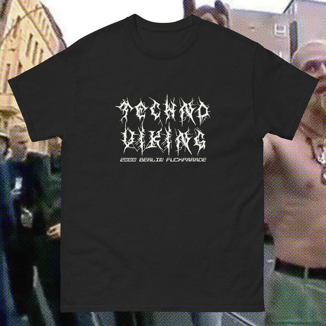 TECHNO VIKING 2000 Berlin Fuckparade Fuck Parade Y2k Tour Band Shirt ...