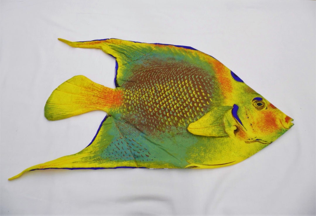 Queen Angelfish Shaped 21 X 38 Inch Unstuffed Pillow Shell - Etsy