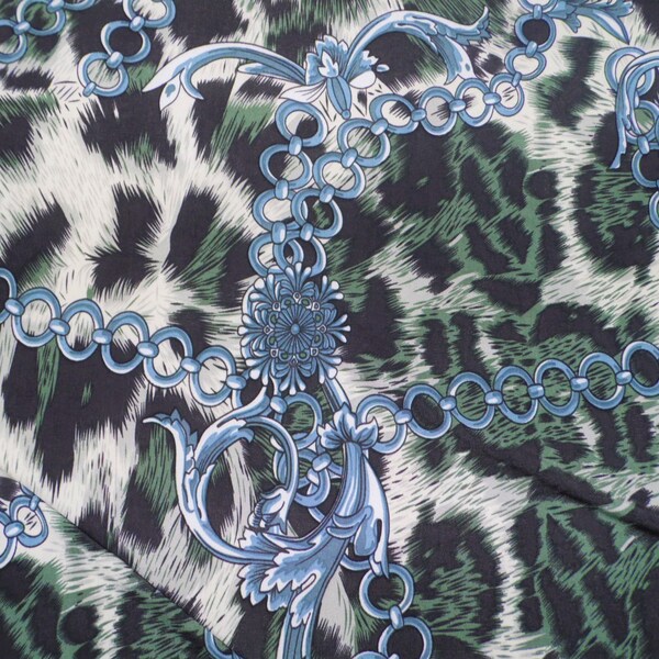 Chain Print Fabric - Etsy