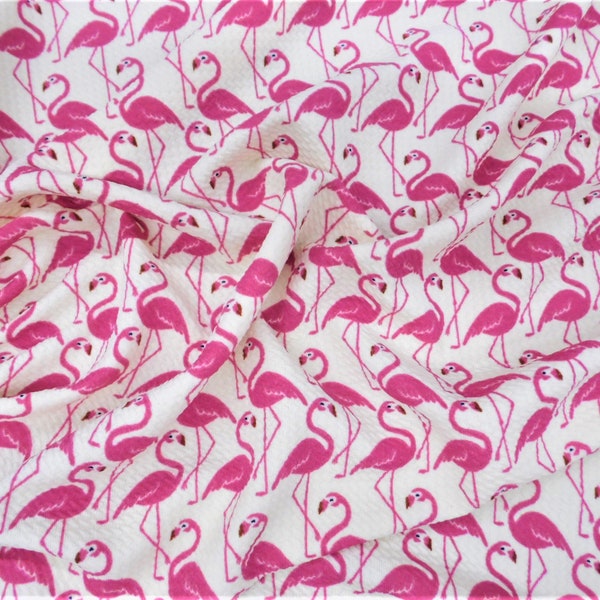 Flamingo Fabric - Etsy