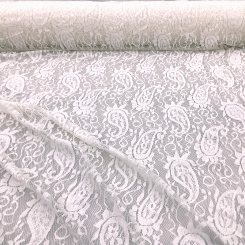 Embroidered Sheer Fabric - Etsy