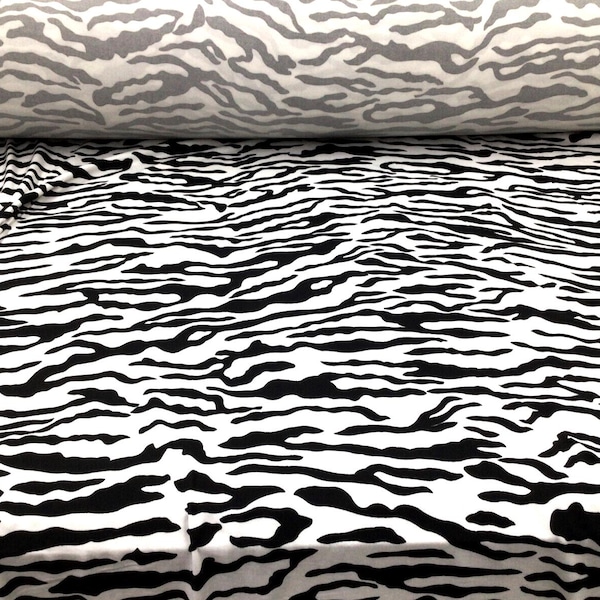 Zebra Print Fabric - Etsy