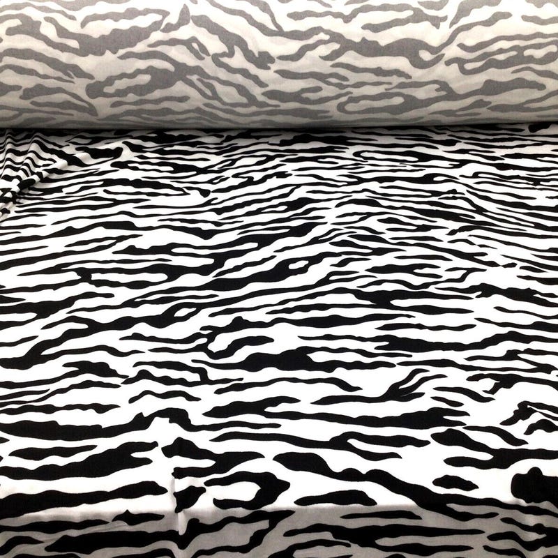 Zebra Fabric - Etsy