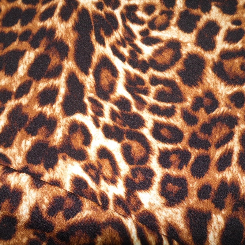 Cheetah Print Fabric - Etsy
