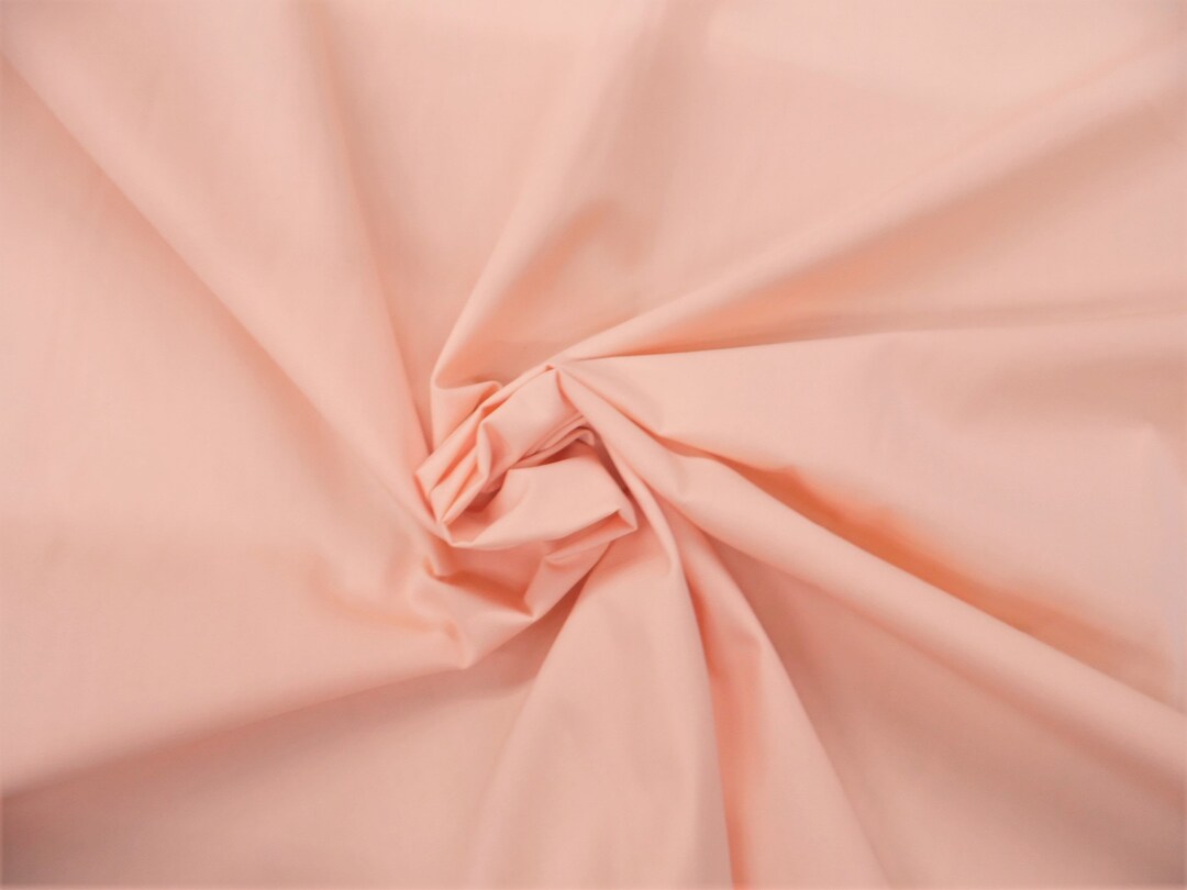 Light Peach Cotton Blend Apparel Drapery Fabric by the Yard - Etsy