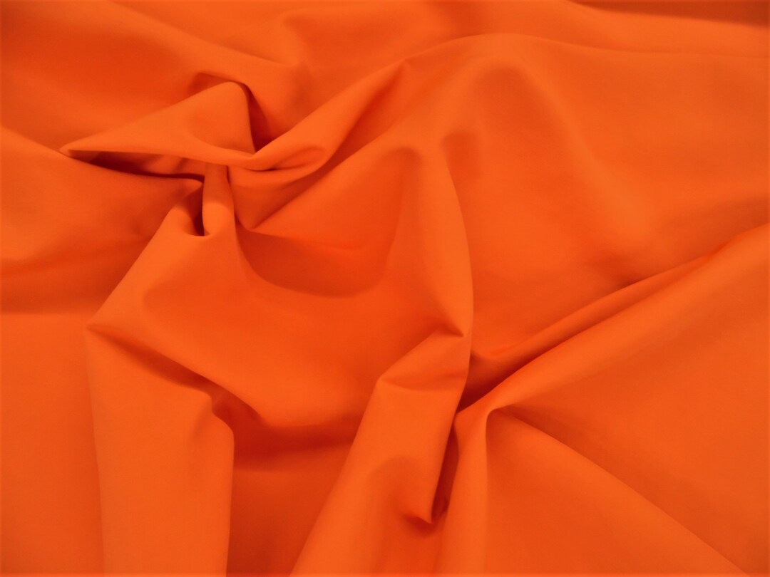 Orange Nylon Talsan Water Repellent Fabric by the Yard - Etsy