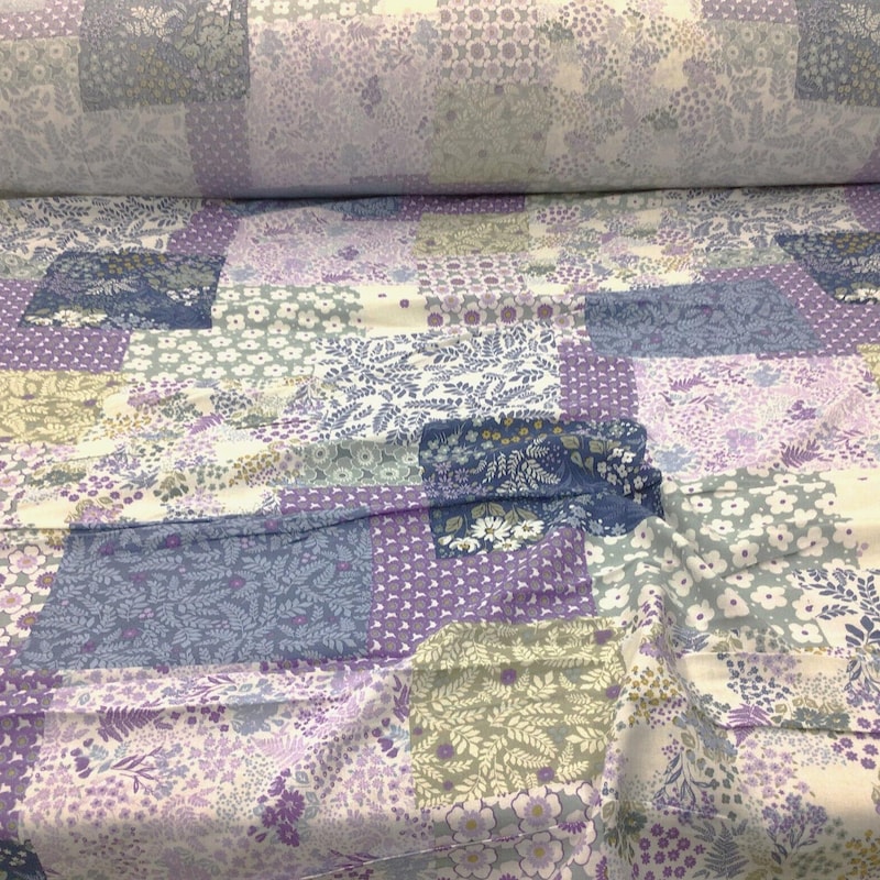 Rayon Fabric Periwinkle - Etsy