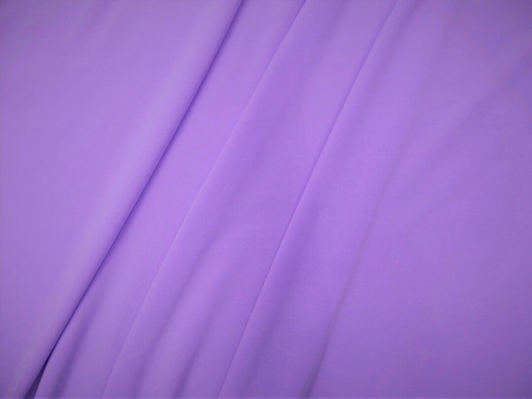Lavender Purple Light Weight 4 Way Stretch Polyester Spandex Lining ...