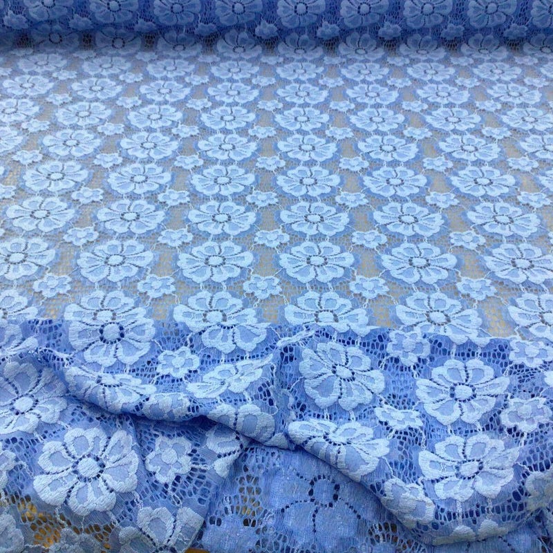 Embroidered Sheer Fabric - Etsy