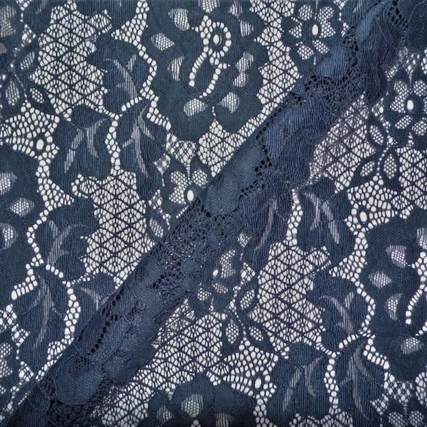 Midnight Blue Lace - Etsy