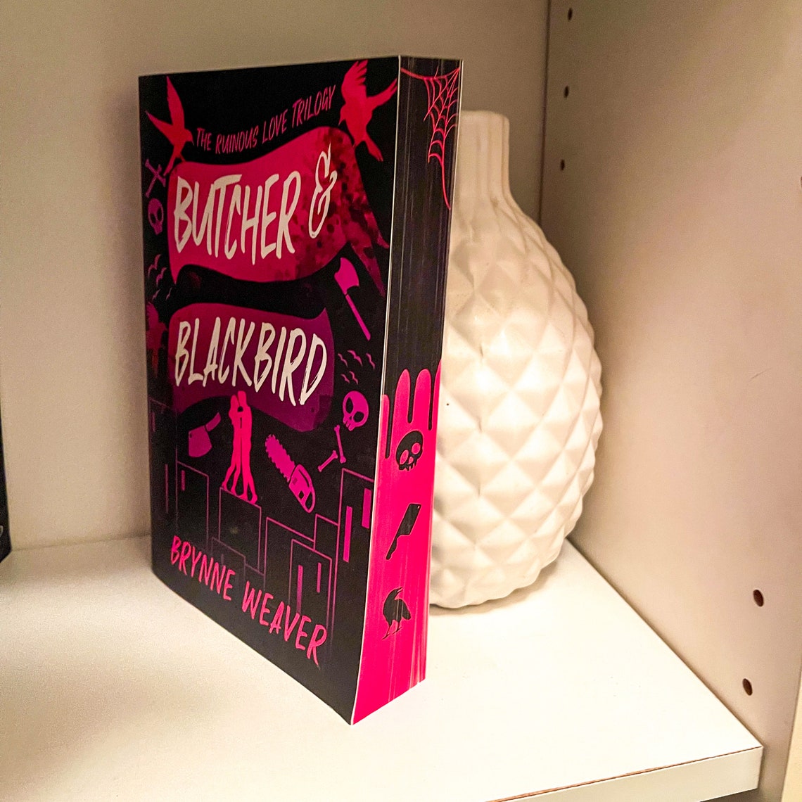 Sprayed Edge Butcher & Blackbird/leather Lark - Etsy