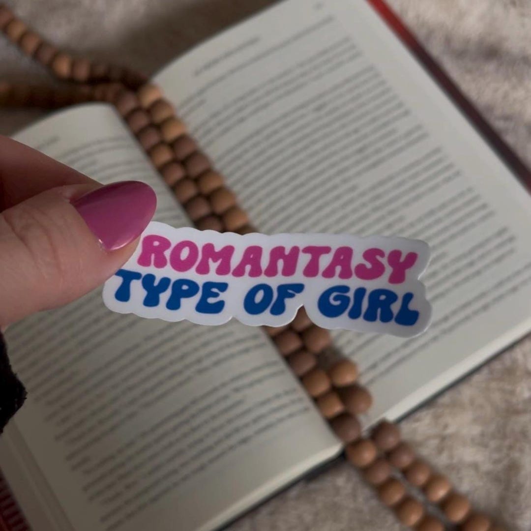 Romantasy Girl Sticker - Etsy