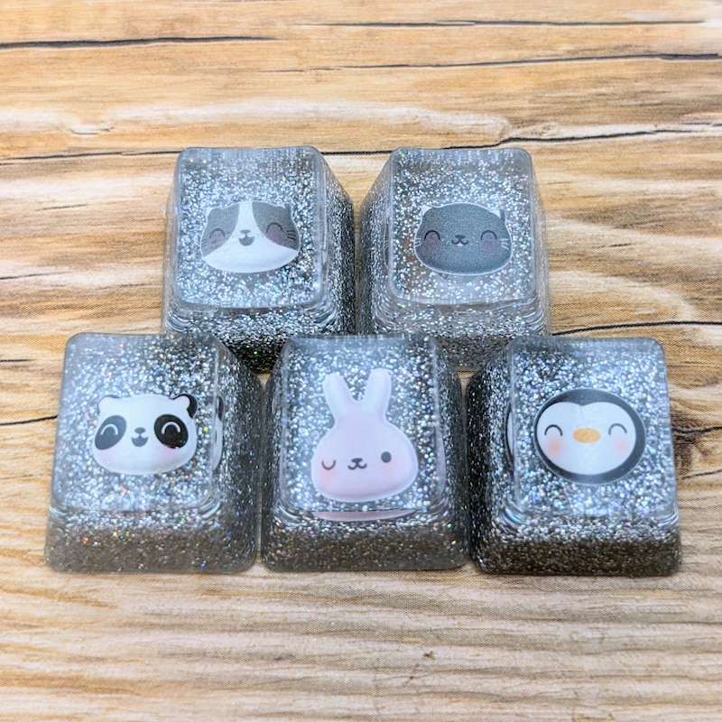 Penguin Keyboard Keys - Etsy