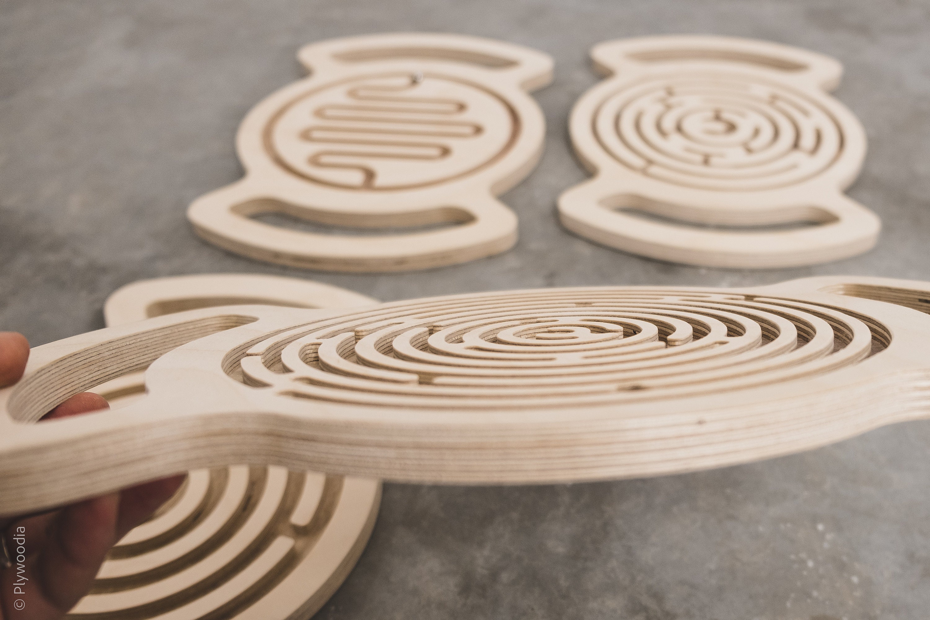 Wooden Labyrinth Toy, Educational Montessori Wood Game, Eco Friendly ...