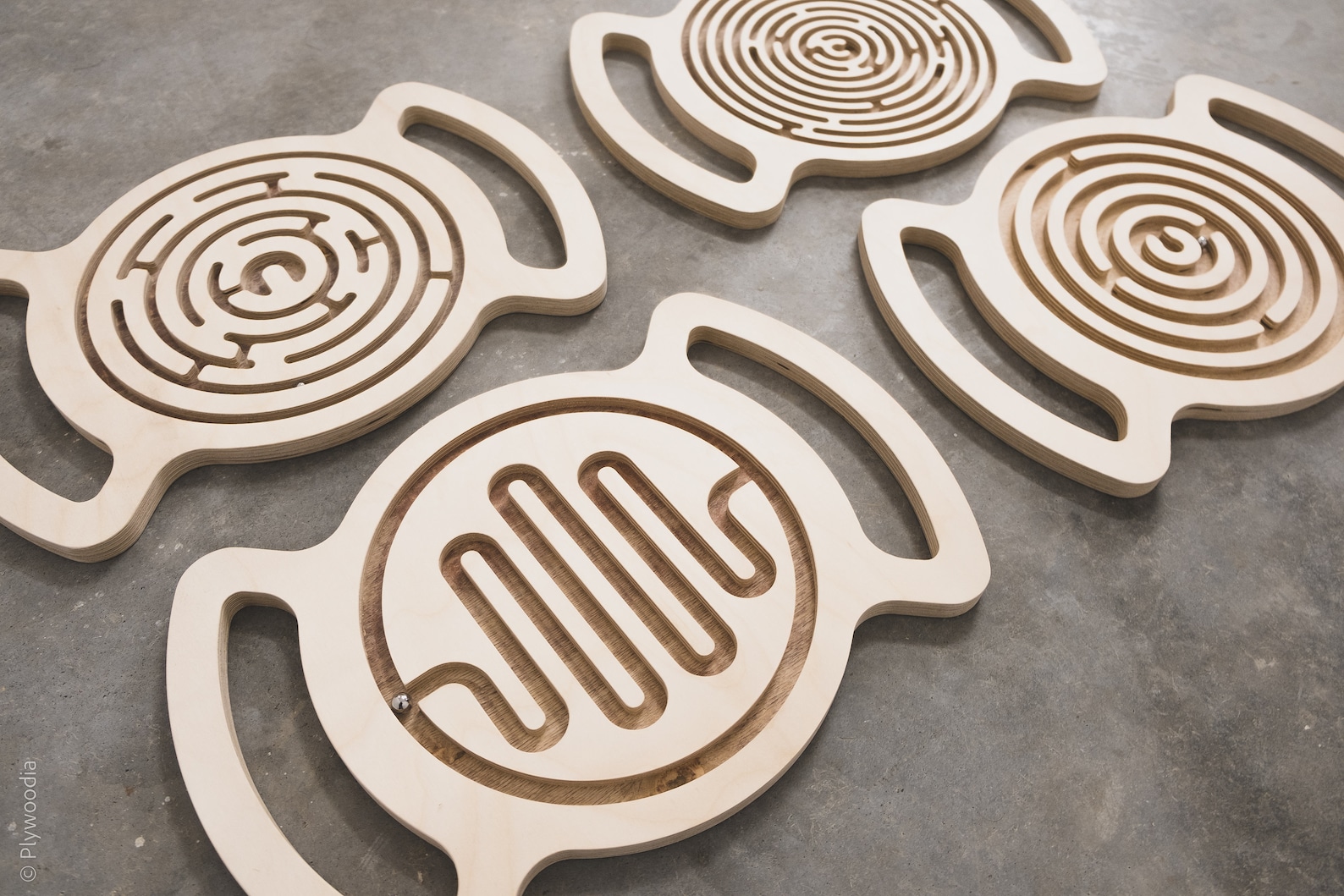 Wooden Labyrinth Toy, Educational Montessori Wood Game, Eco Friendly ...