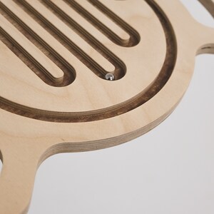 Wooden Labyrinth Toy, Educational Montessori Wood Game, Eco Friendly ...