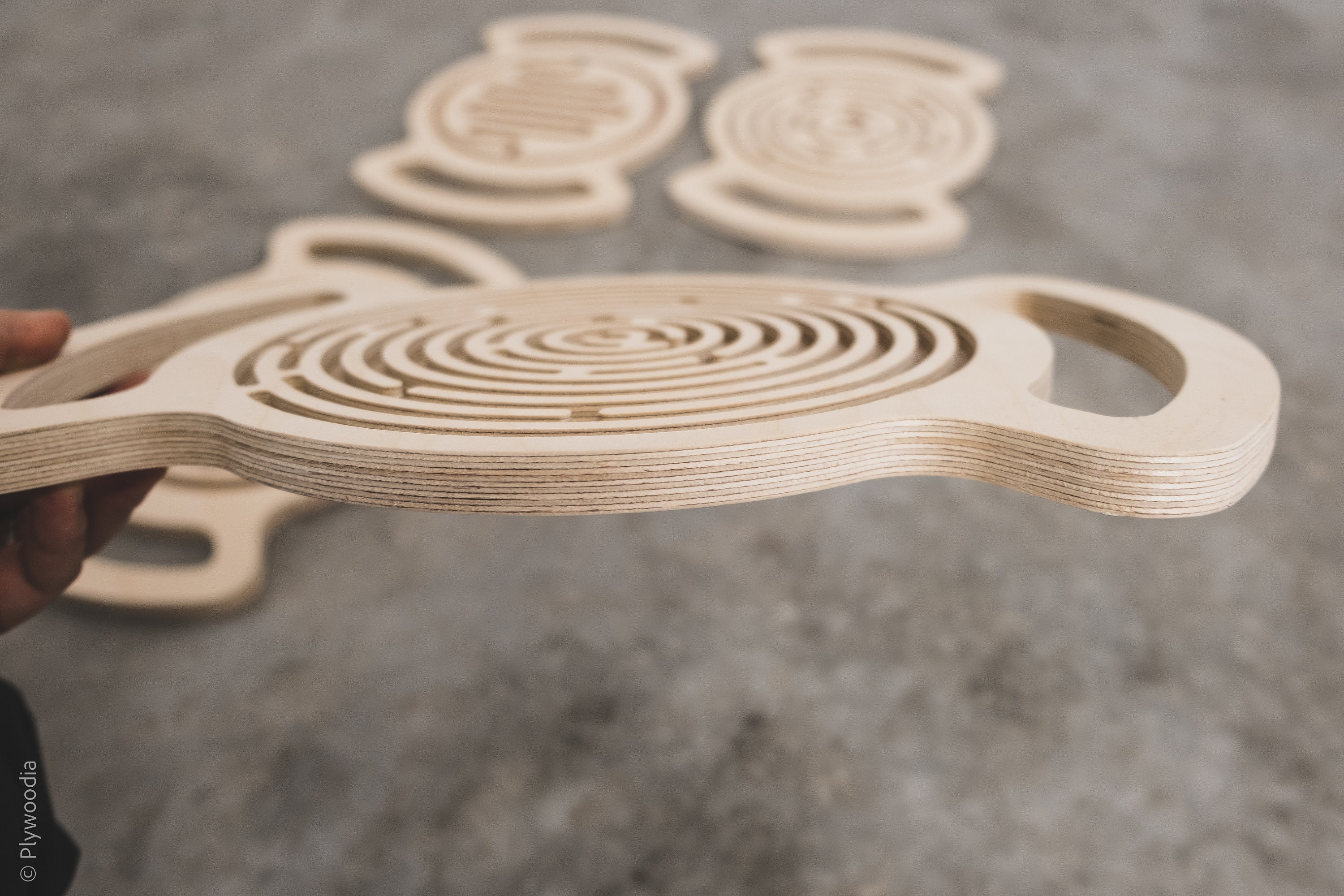 Wooden Labyrinth Toy, Educational Montessori Wood Game, Eco Friendly ...