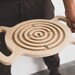 Wooden Labyrinth Toy, Educational Montessori Wood Game, Eco Friendly ...