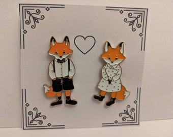 Mr and Mrs Fox | Etsy