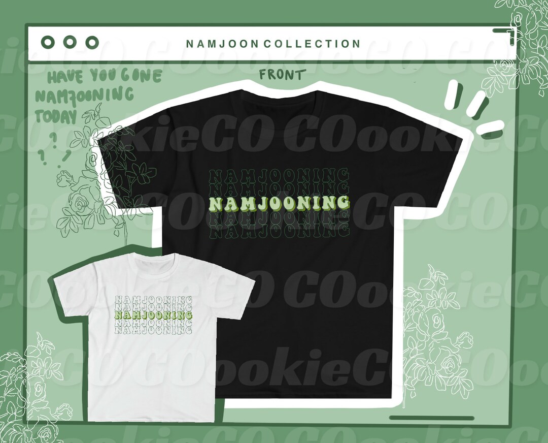 BTS Namjooning RM Namjoon Kpop Tshirt - Etsy