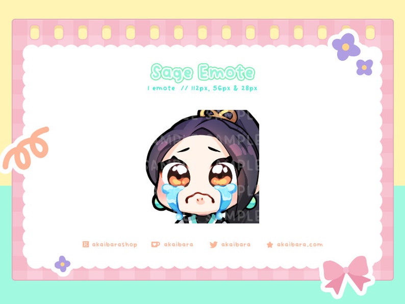 Valorant Sage Cry Emote | Twitch/discord - Etsy Canada