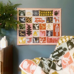 PDF: Heirloom Advent Calendar Knitting Pattern - Wall Hanging or Chunky ...