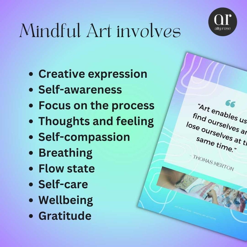 MINDFUL ART Activity Book Art Activities, Drawing, Watercolour, How To ...