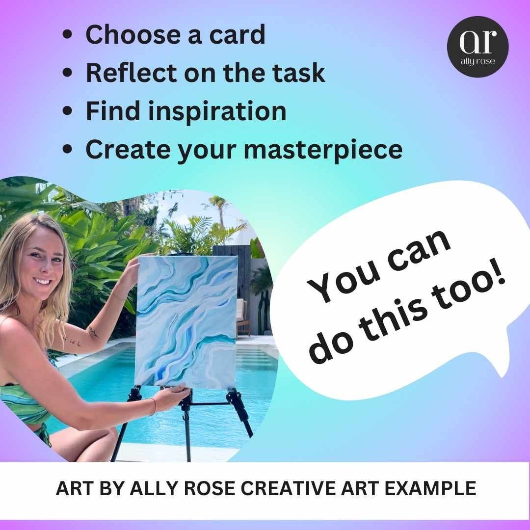 ART TASK Prompt Cards- Creative Idea Cards, Art Ideas, Art Prompt, Art ...