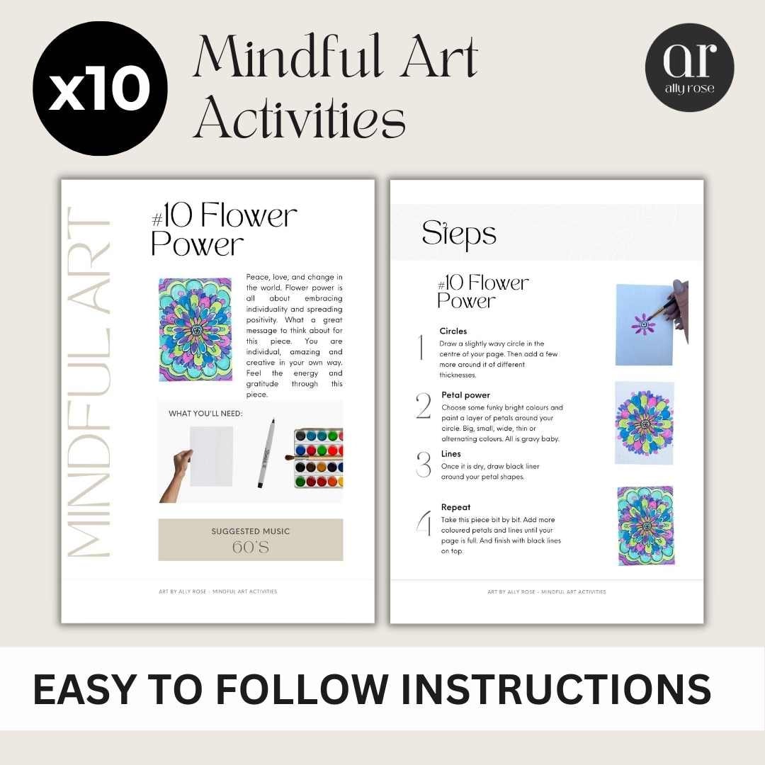 MINDFUL ART Activity Book Minimal Design Art Activities, Drawing ...