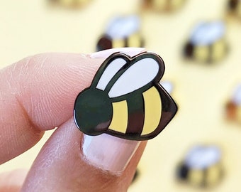 Bee Pin Pixel Bee Pin Gift Gamer Present - Etsy