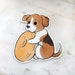 Beagle Bagel Vinyl Sticker Decal - Etsy