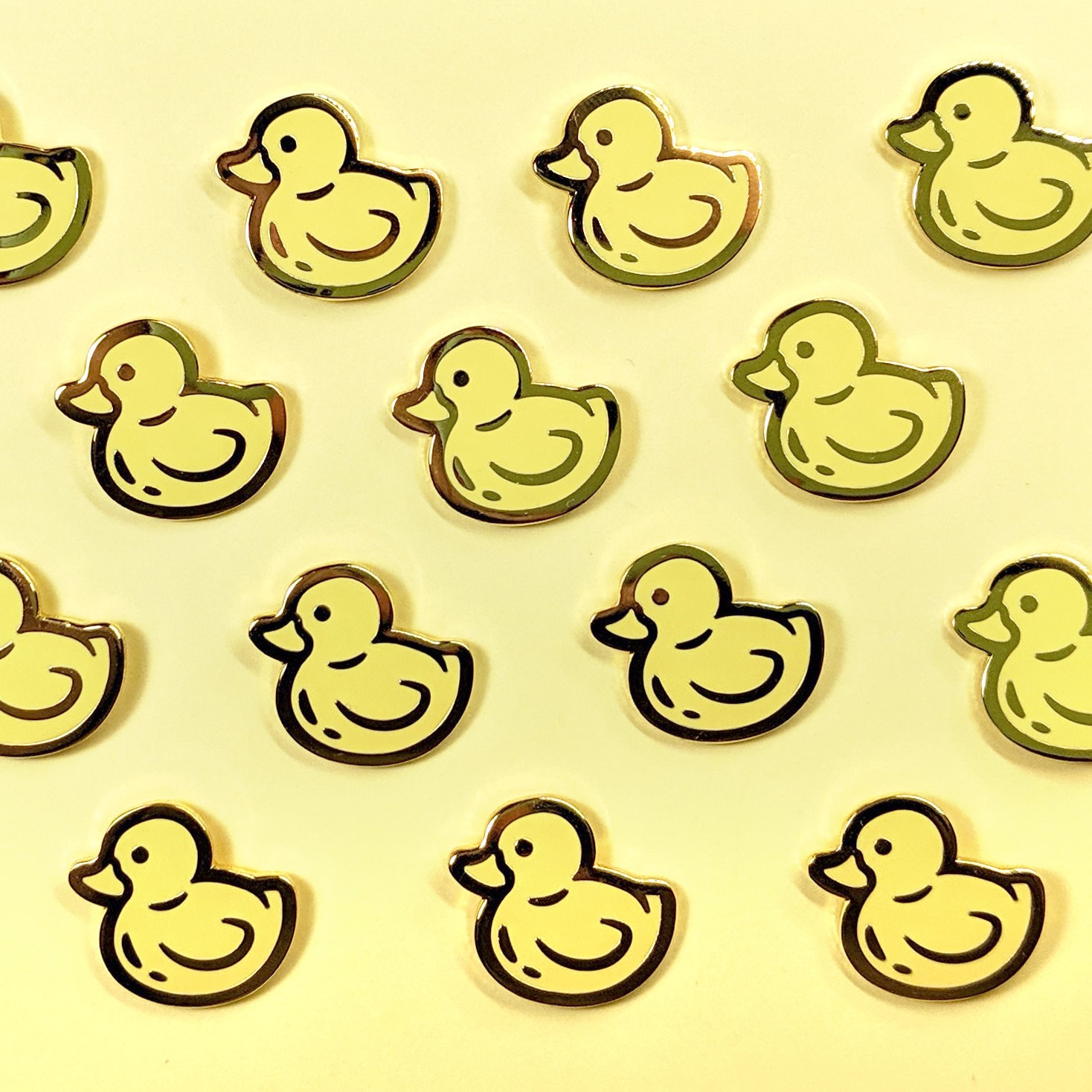 Rubber Duck Hard Enamel Pin - Etsy