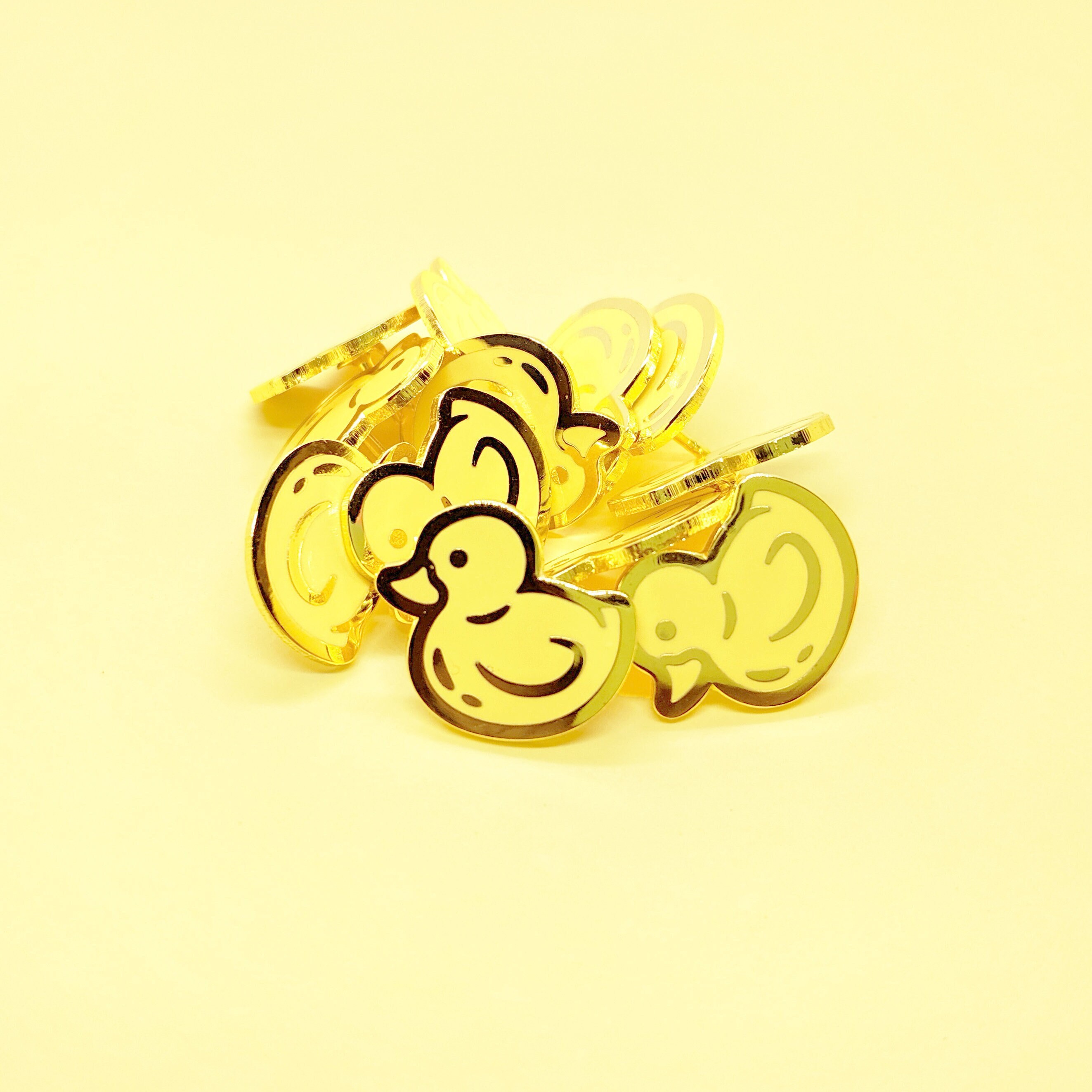 Rubber Duck Hard Enamel Pin - Etsy