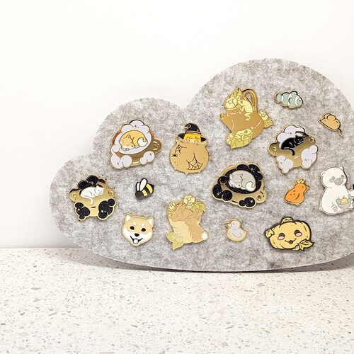 Felt Pin Board Enamel Pin Display - Etsy
