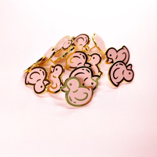 Duck Enamel Pin Rubber Duck Pin Rubber Ducky Enamel Pin Duck - Etsy