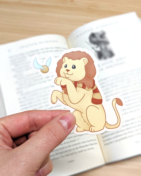 Lion Mascot Sticker Decal - Etsy