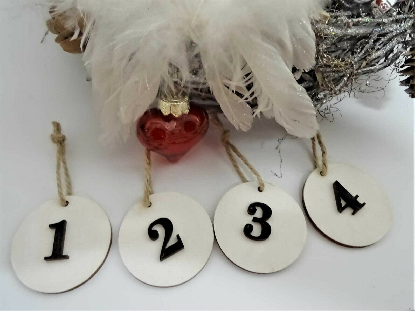 Advent Zahlen 6 Sets SVG Laser cut Dateien Dxf, ai, cdr, eps, pdf ...